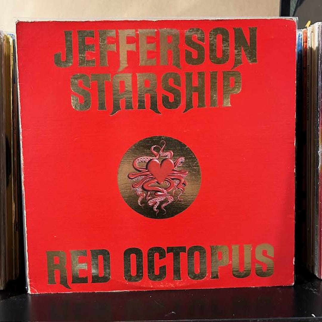 Jefferson Starship-"red Octopus" Vintage Vinyl Record Album - Etsy