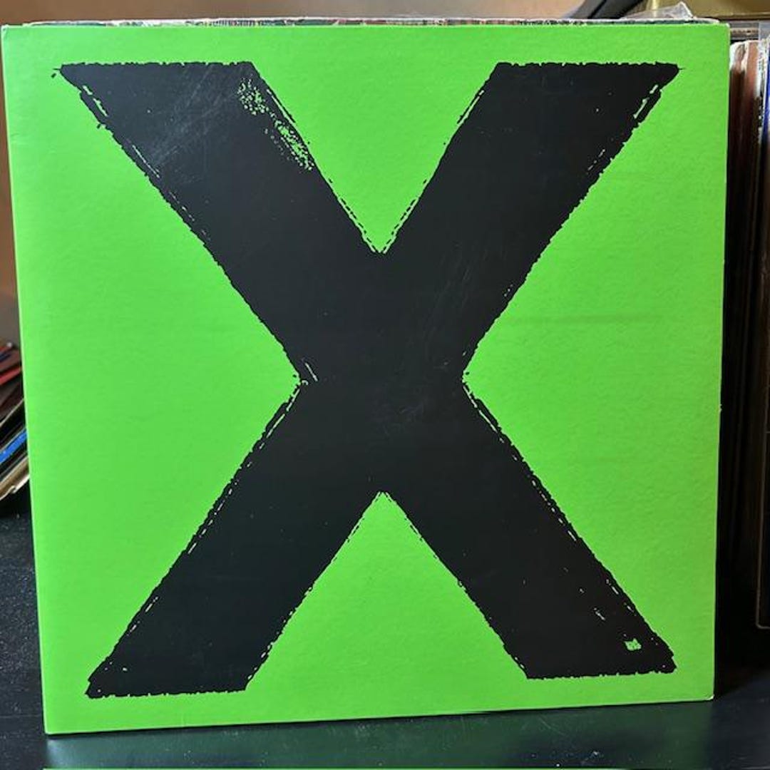 Ed Sheeran- "x" Vintage Vinyl Double Record Album - Etsy
