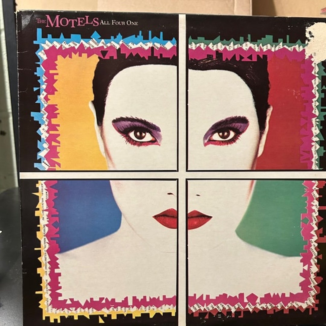The Motels-"all Four One" Vintage Vinyl New Wave Record Album - Etsy
