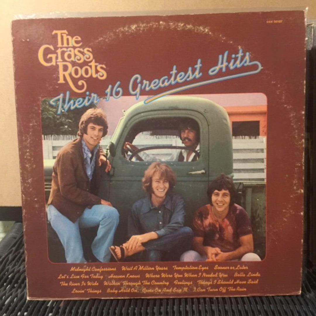 The Grass Roots Their 16 Greatest Hits Vintage Vinyl Classic Rock Album ...