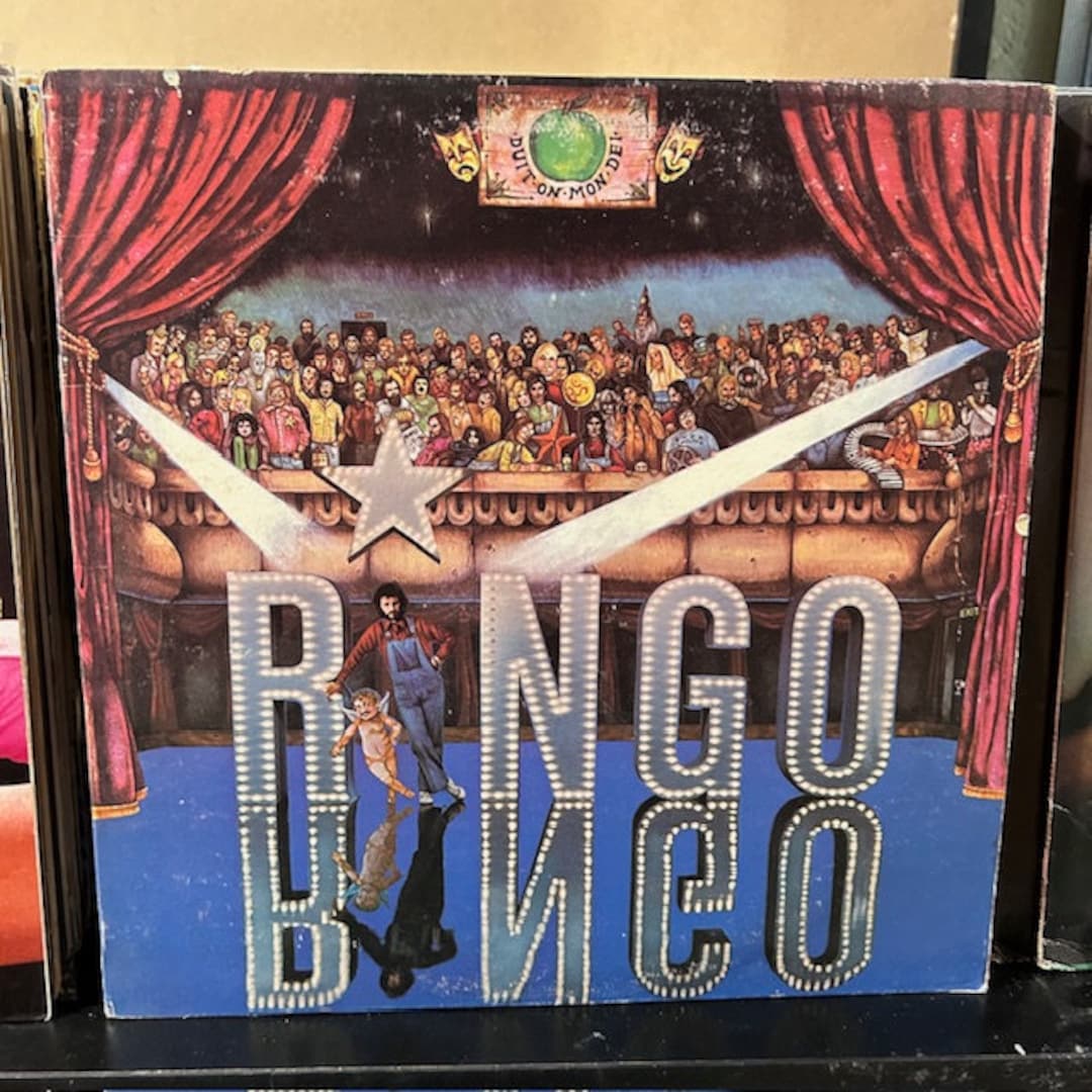 Ringo Starr-"ringo" Vintage Vinyl Record Album. "photograph", "you're ...