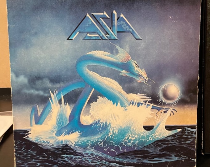Asia asia Vintage Vinyl Record Album heat - Etsy