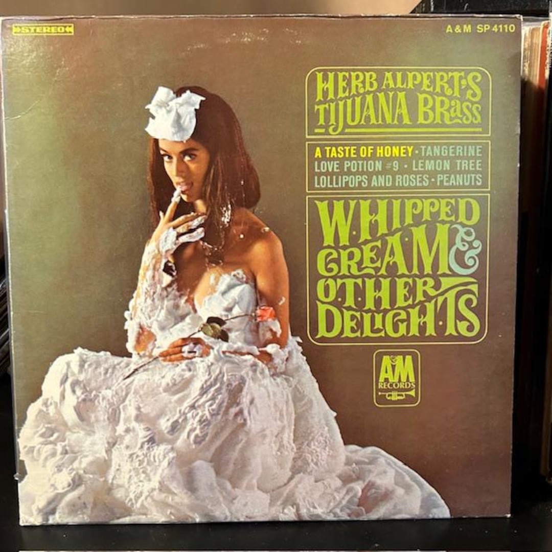 Herb Alpert-"whipped Cream and Other Delights" Vintage Vinyl Record ...