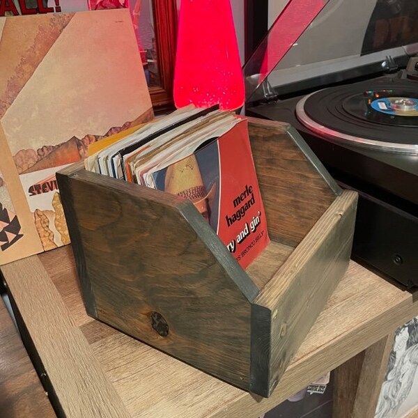 Record Crate - Etsy