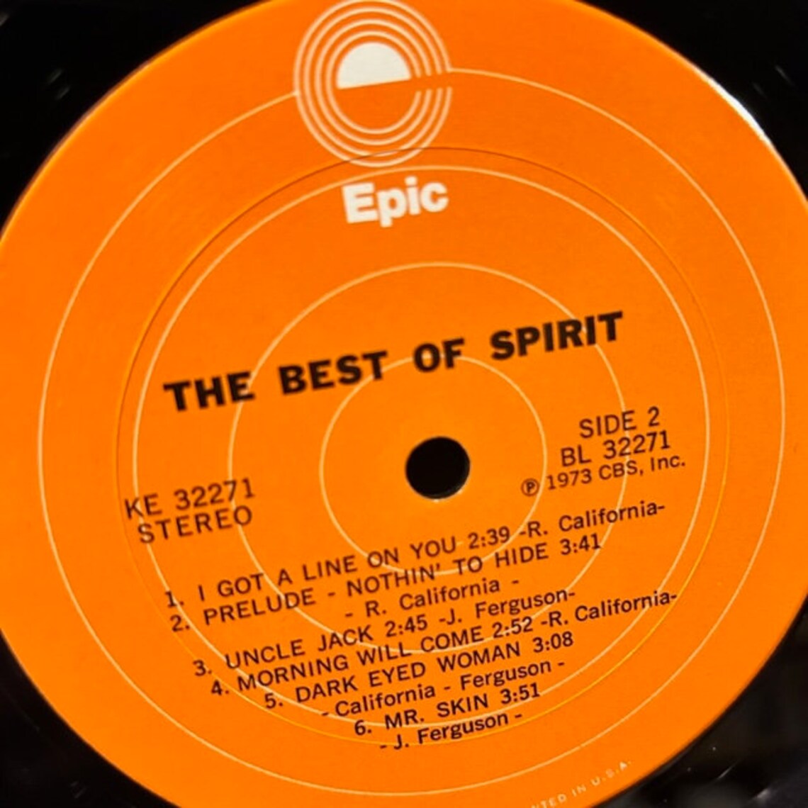 Spirit-"best of Spirit" Vintage Vinyl Psychedelic Rock Record Album - Etsy