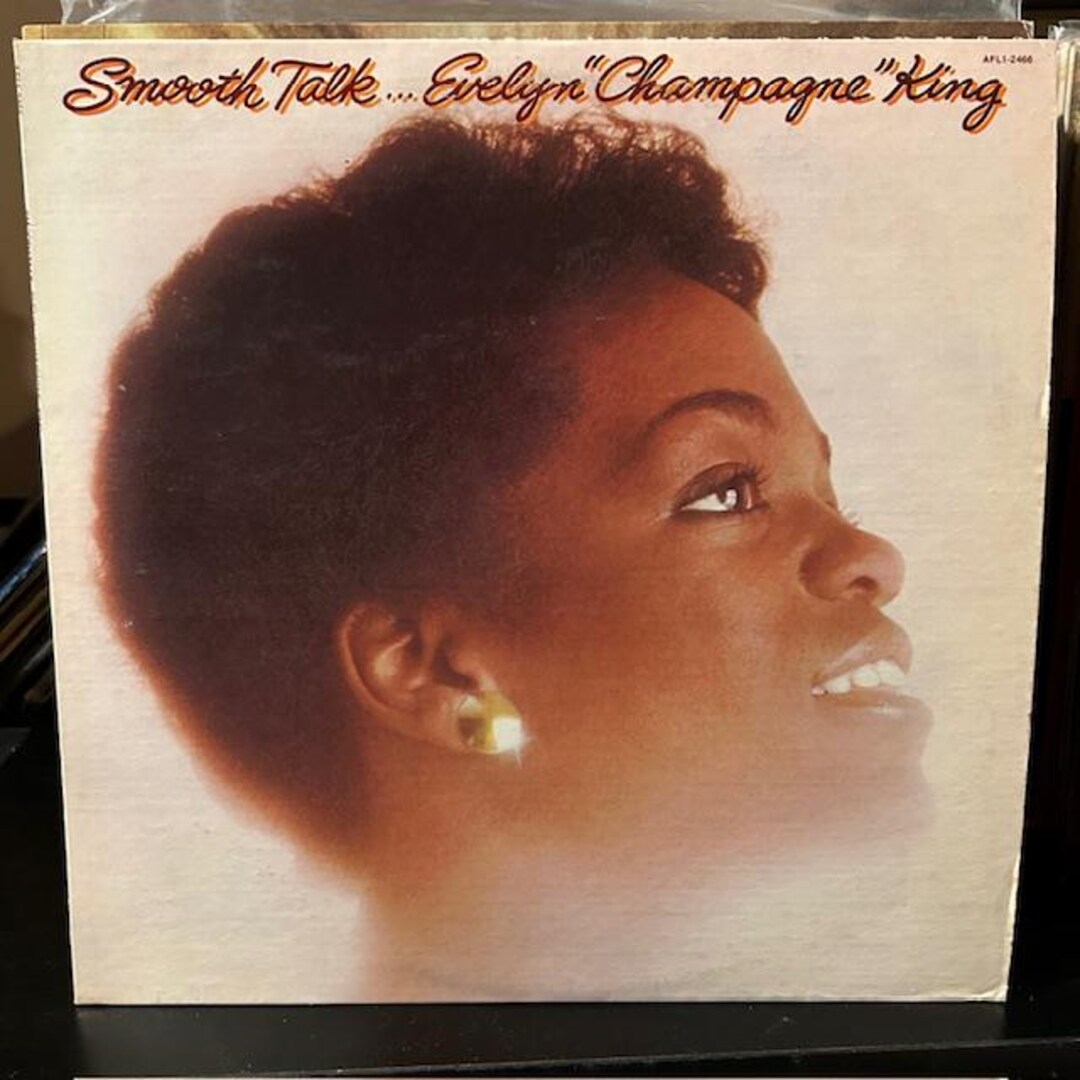 Evelyn Champagne King-"smooth Talk" Vintage Vinyl Record Album - Etsy