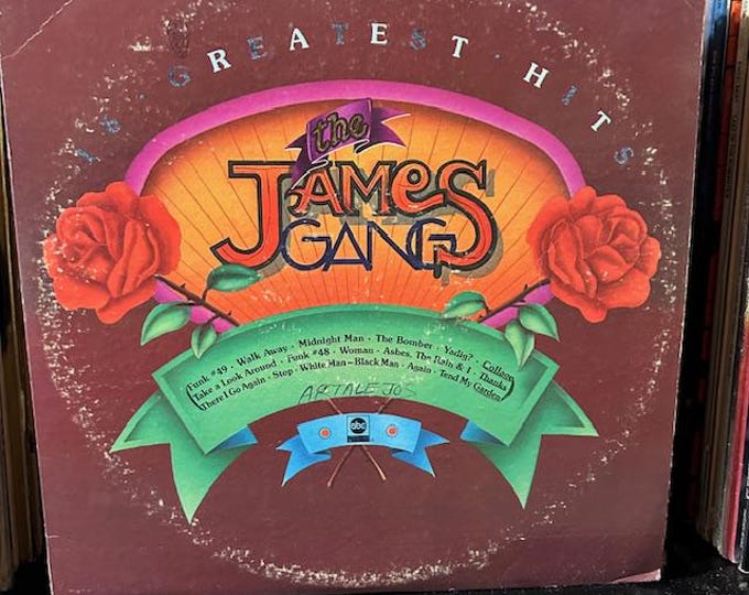 James Gang-"16 Greatest Hits" Vintage Vinyl Double Record Album - Etsy