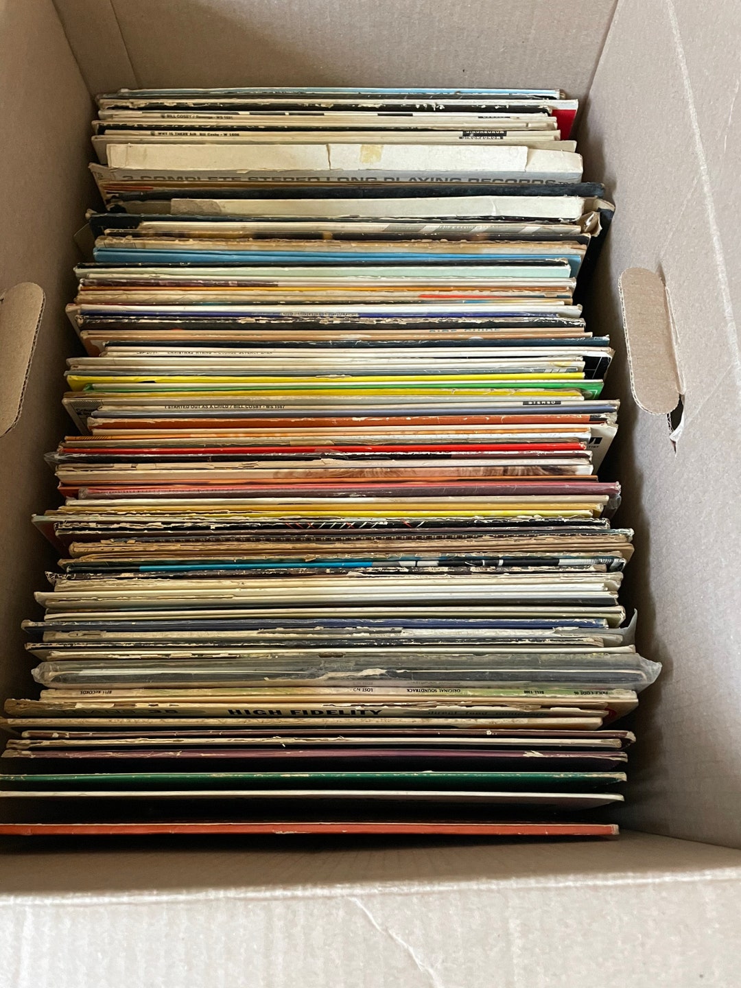 10- Random 12” Vintage Vinyl Record Albums. Gift for Music Lovers and ...