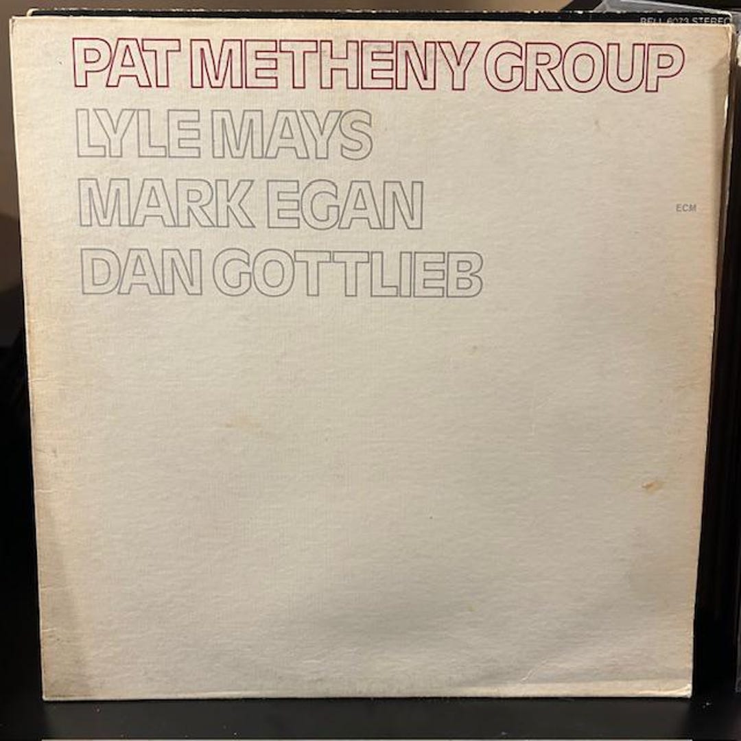 Pat Metheny Group-"pat Methany Group" Vintage Vinyl Record Album - Etsy