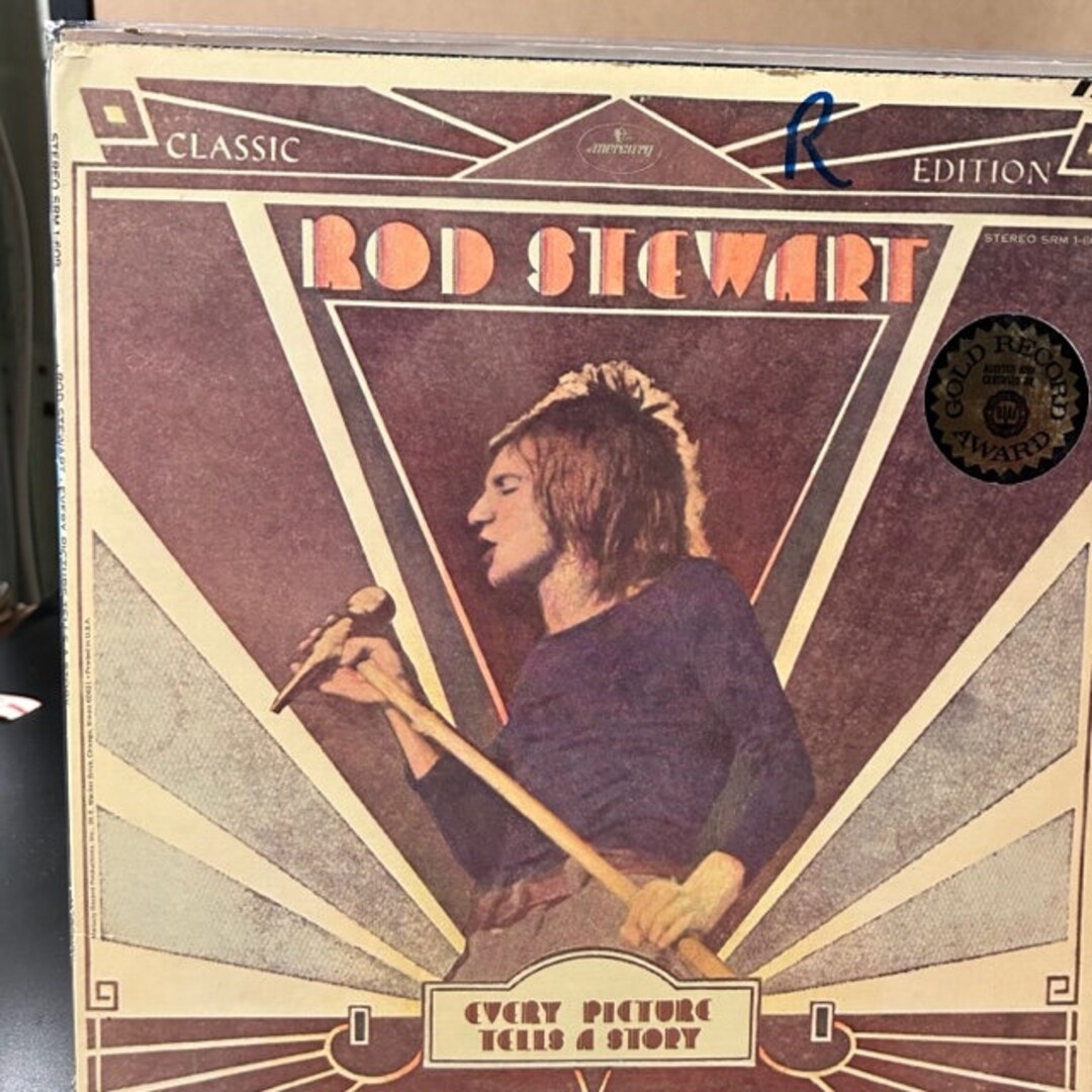 Rod Stewart Vinyl Record-every Picture Tells A Story. 12 Vinyl Album ...