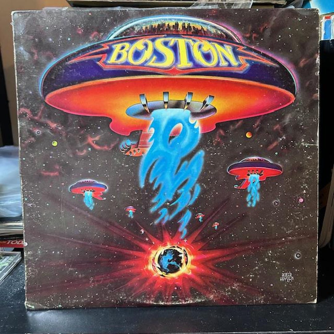 Boston-"boston" Vintage Vinyl Record Album, "more Than A Feeling ...