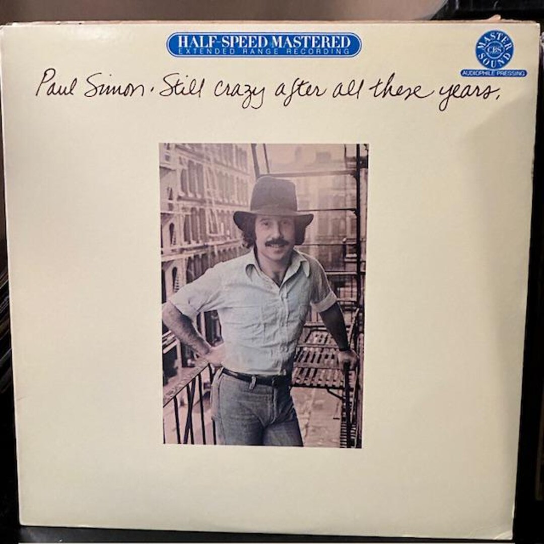 Paul Simon-half Speed Remaster "still Crazy After All These Years ...