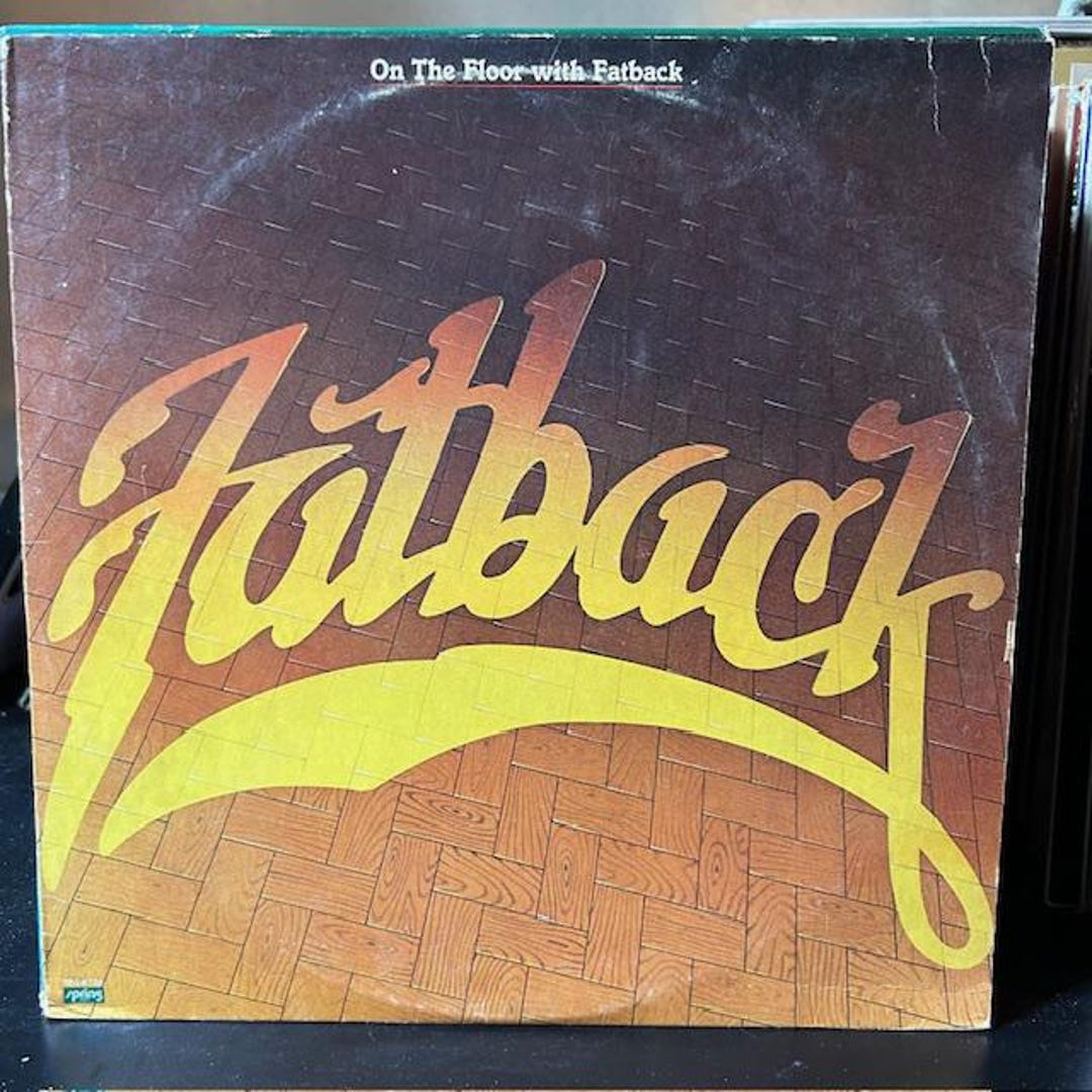 Fatback-"on the Floor" Vintage Vinyl Record Album - Etsy