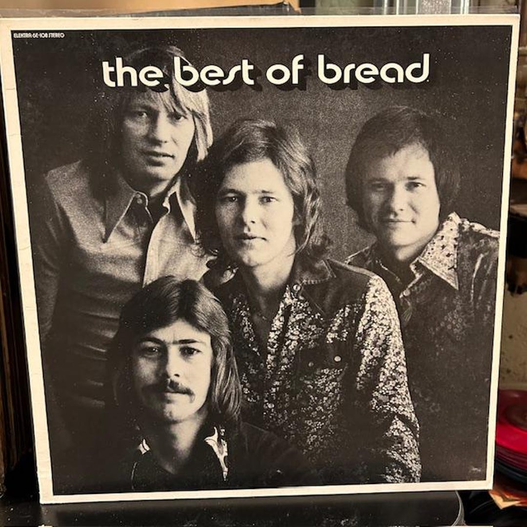 Bread-"the Best of Bread" Vintage Vinyl Record Album, "if", "baby, I'm ...