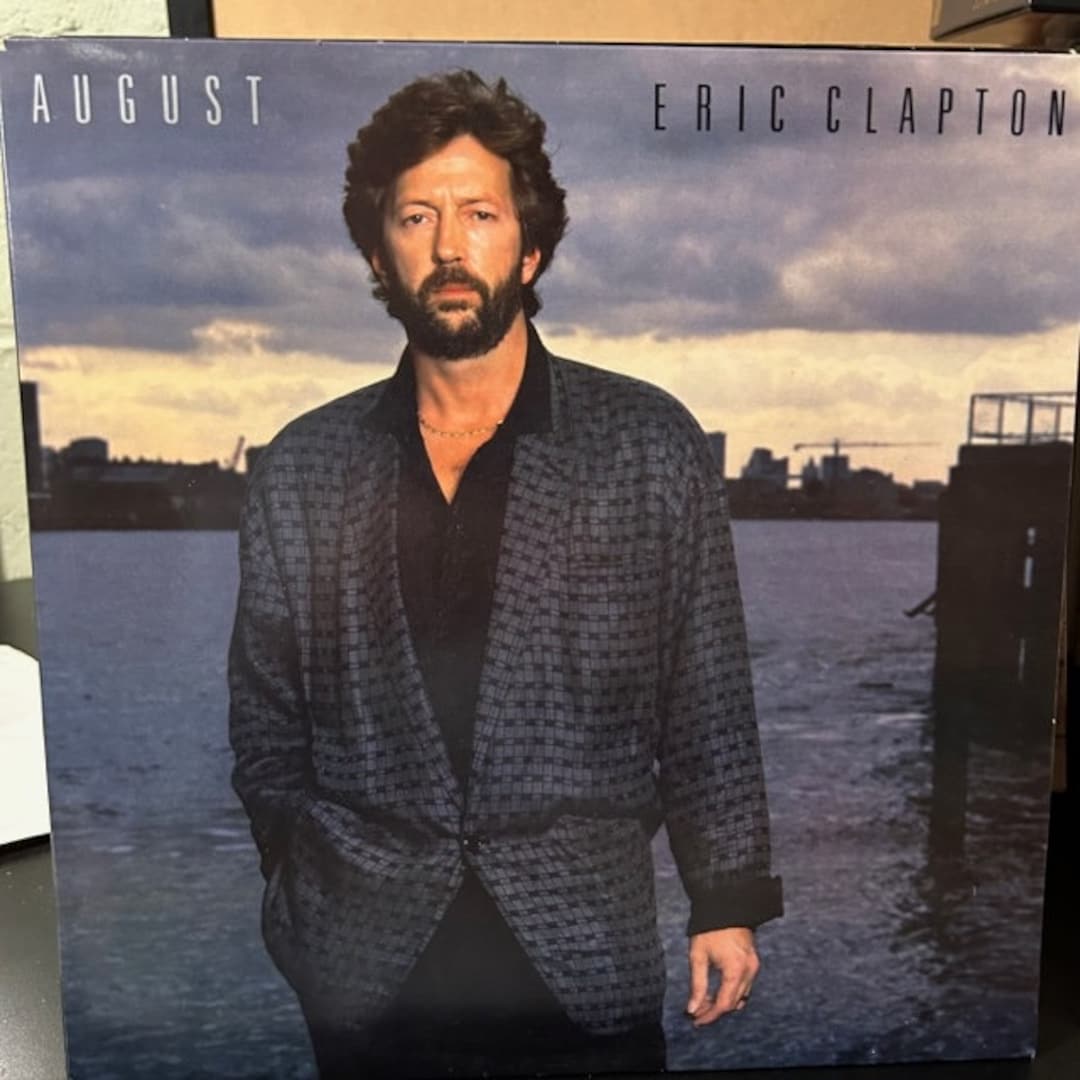 Eric Clapton-"august" Vintage Vinyl Record Album - Etsy
