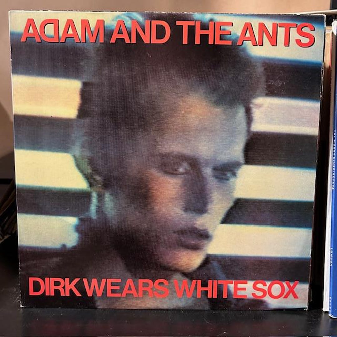 Adam and the Ants-"dirk Wears White Socks" Vintage Vinyl Record Album ...
