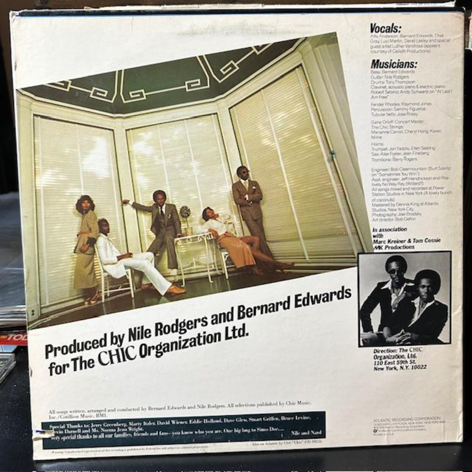 Chic- "c'est Chic" Vintage Vinyl Record Album, "le Freak" 70's Disco ...