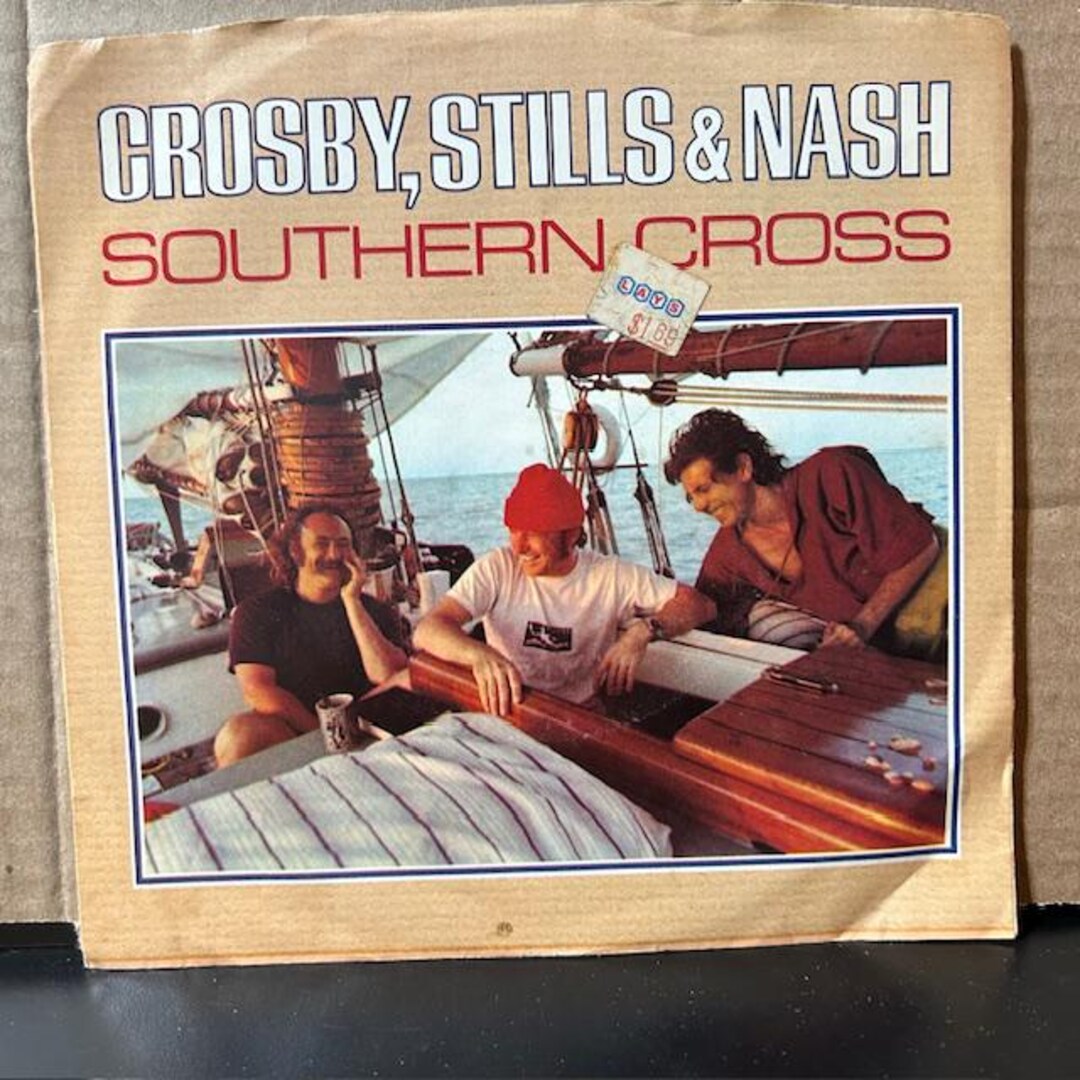 Crosby, Stills, and Nash- "southern Cross / Into the Darkness" Vintage ...