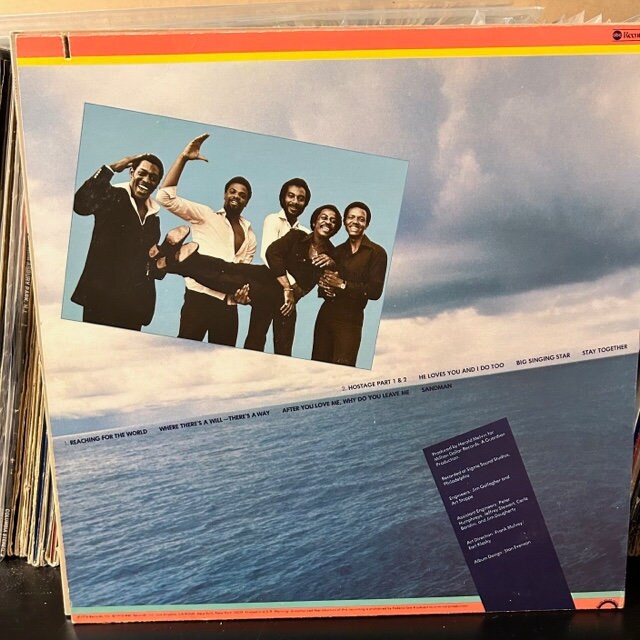 Harold Melvin and the Blue Notes- "reaching for the World" Vintage ...