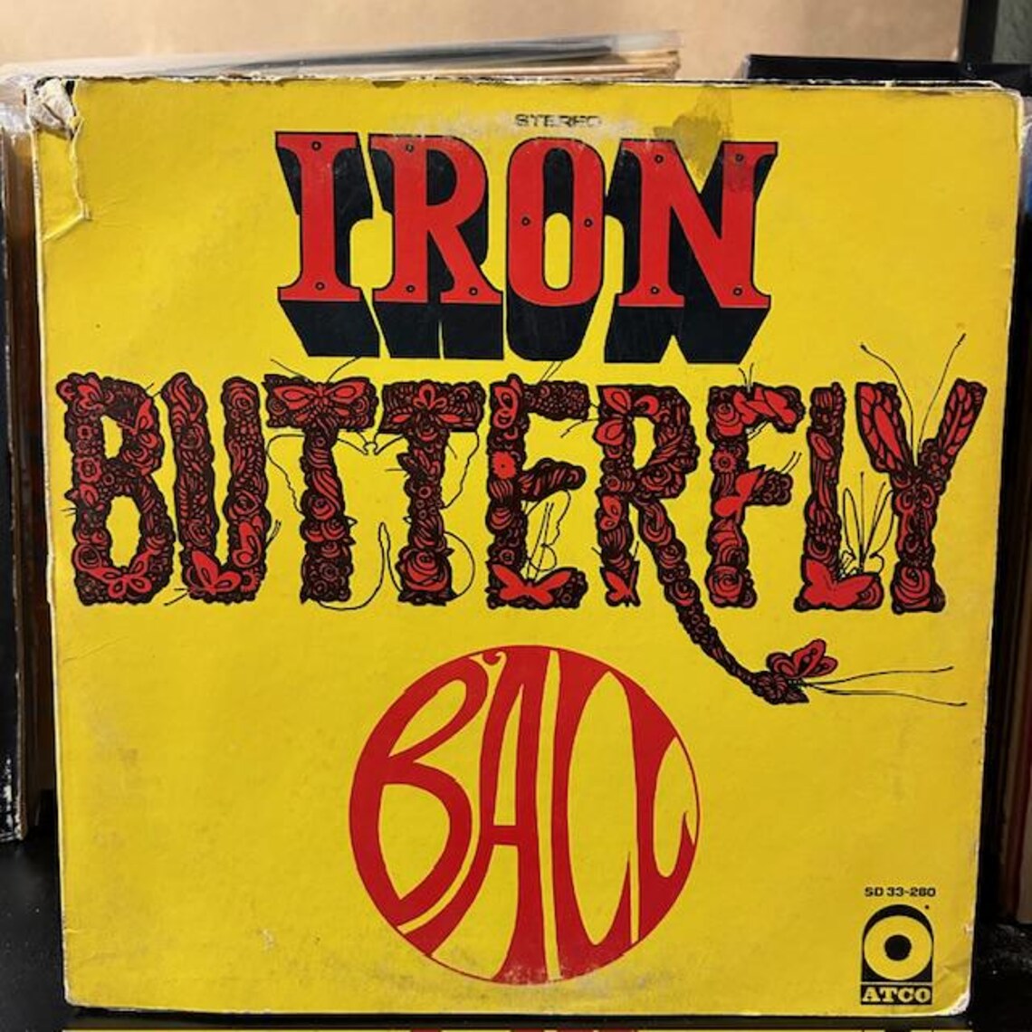 Iron Butterfly- "ball", 33 Rpm 12" Psychedelic Rock Album, 60's Classic ...
