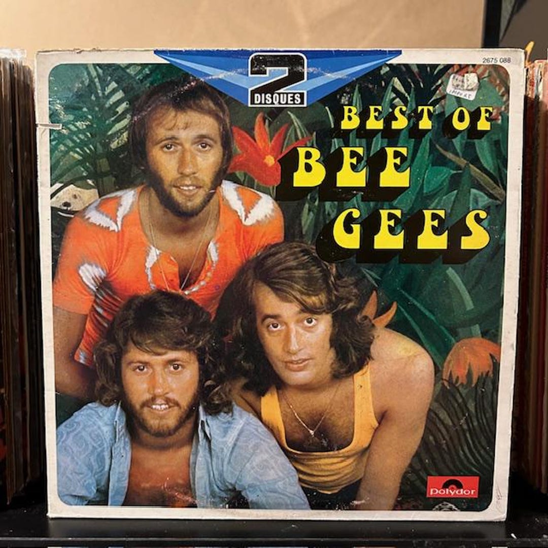 Bee Geesbest of the Bee Gees Vintage Vinyl Double Record Album. French ...