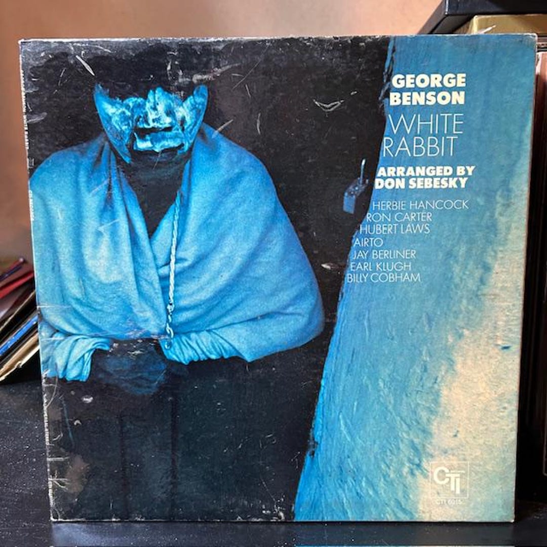 George Benson-"white Rabbit" Vintage Vinyl Record Album - Etsy