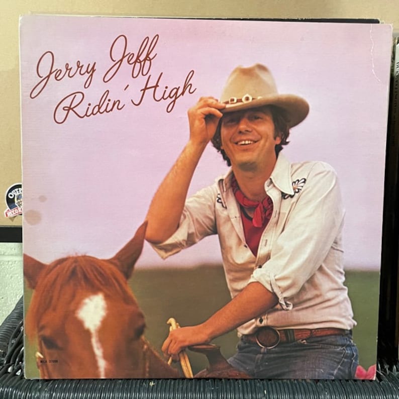 Jerry Jeff Walkerjerry Jeff Ridin' High - Etsy