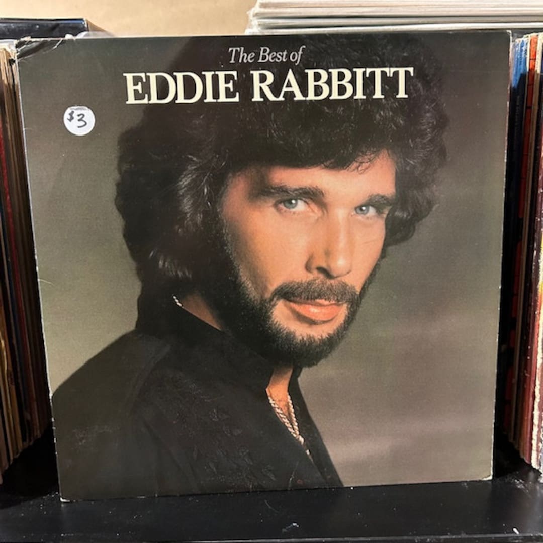 Eddie Rabbitt-"the Best of Eddie Rabbitt" Vintage Vinyl Record Album - Etsy