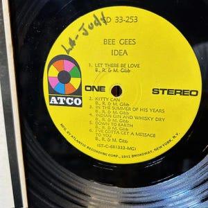 Bee Gees-"idea" Vintage Vinyl Record Album. "i Started a Joke", "i've ...