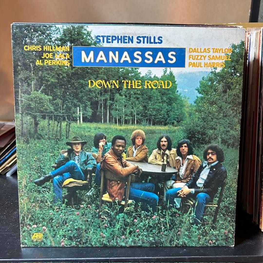 Stephen Stills-"manassas, Down the Road" Vintage Vinyl Record Album - Etsy