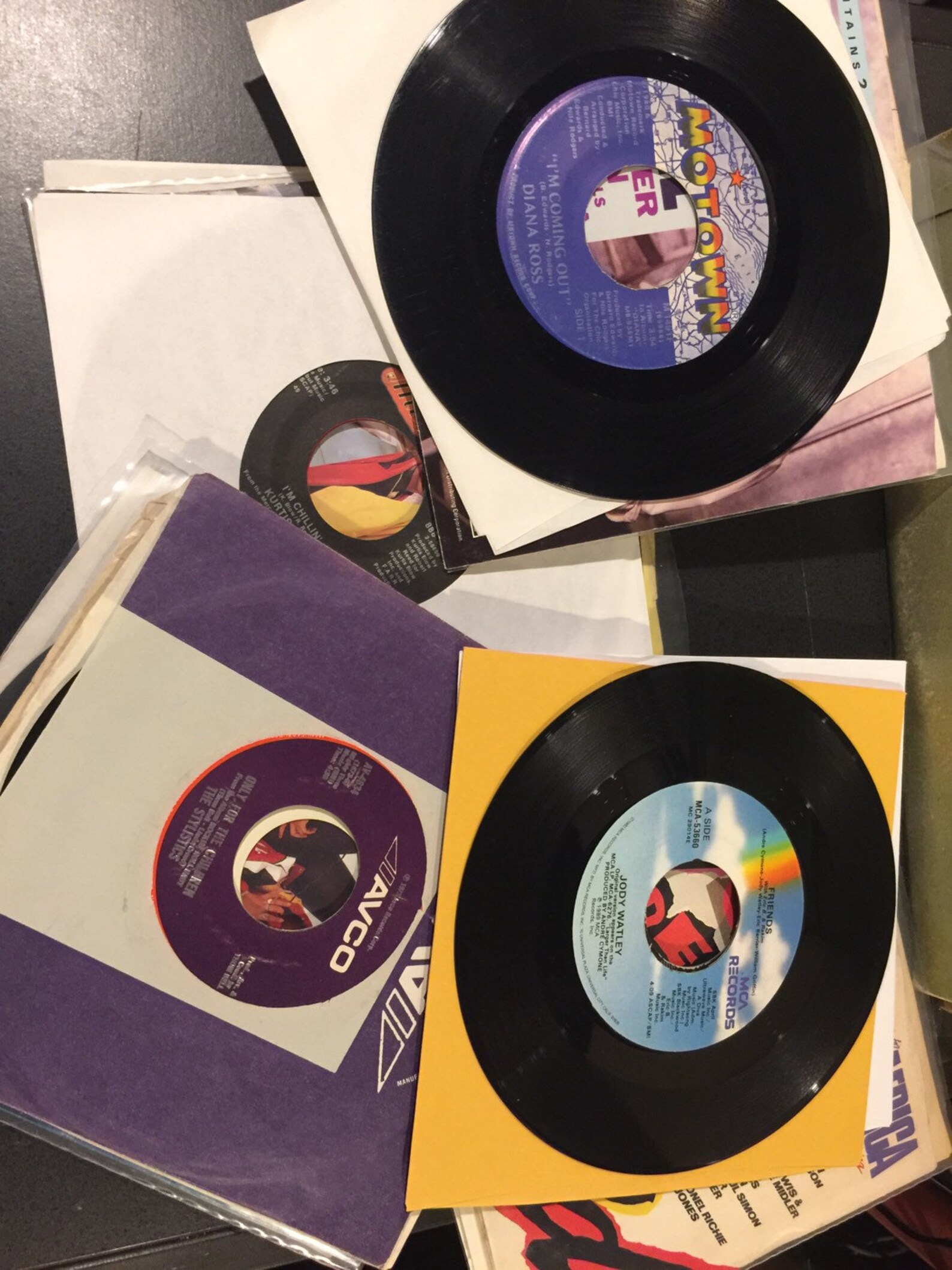 Top 40 and Popular Titles. 7 45 RPM Vinyl Records. U-pick. Click on ...