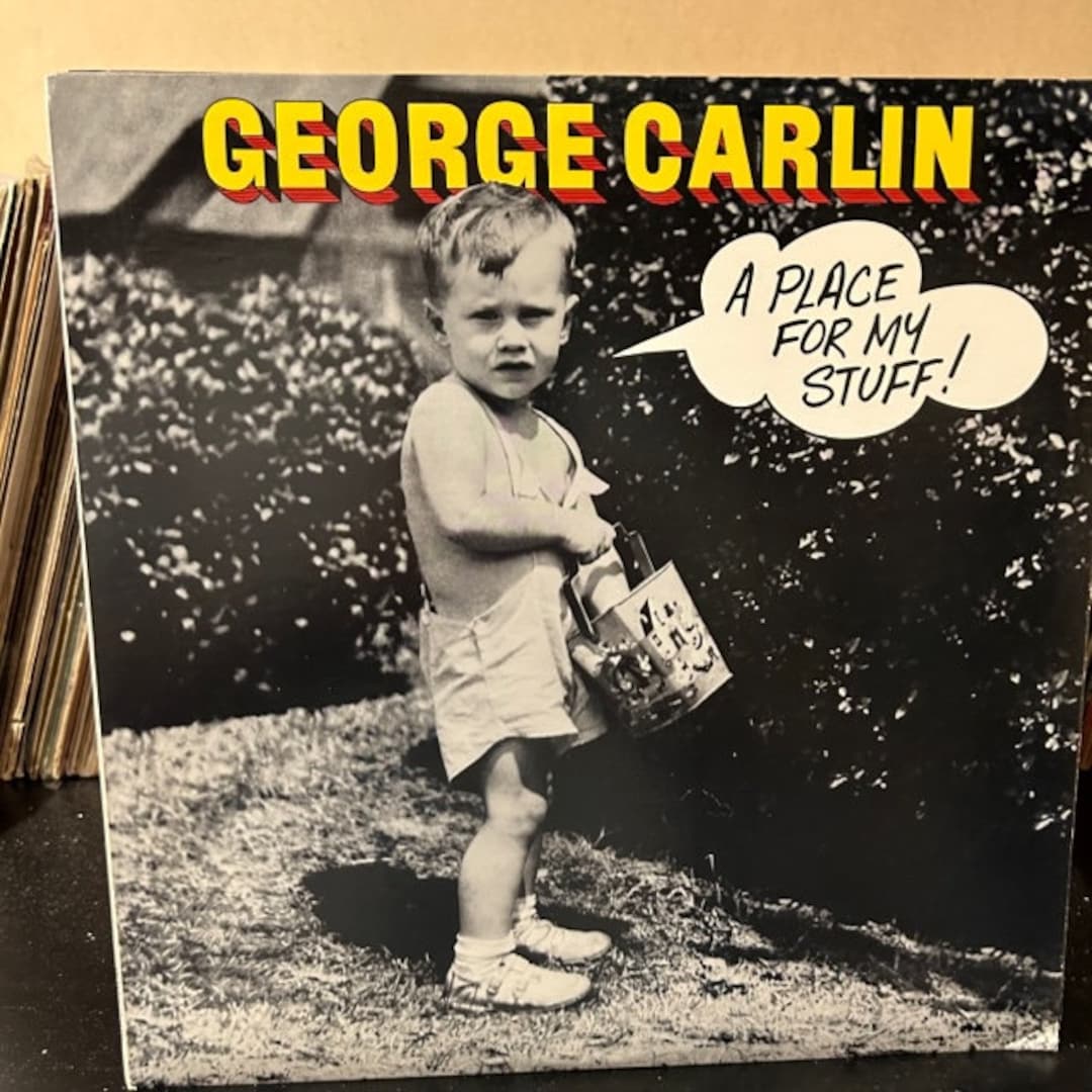 George Carlina Place for My Stuff Vintage Vinyl Comedy Record Album - Etsy
