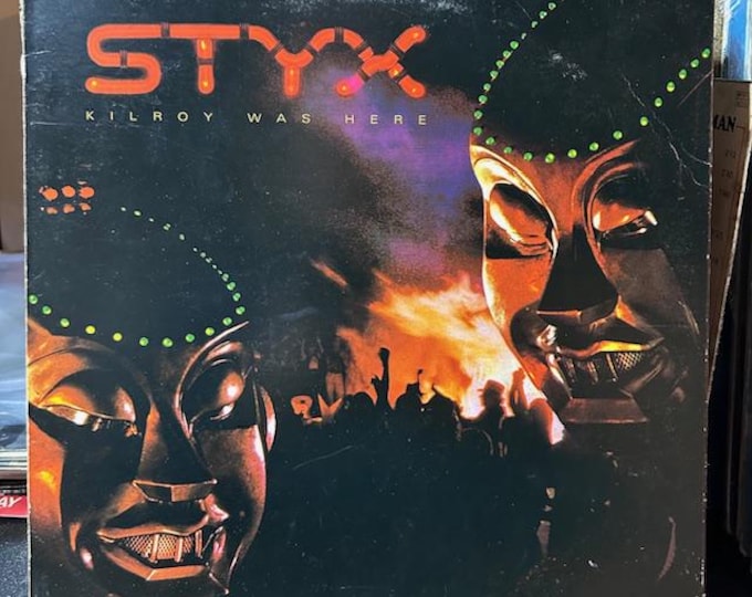 Styx-"kilroy Was Here" Vintage Vinyl Record Album, "mr Roboto" - Etsy