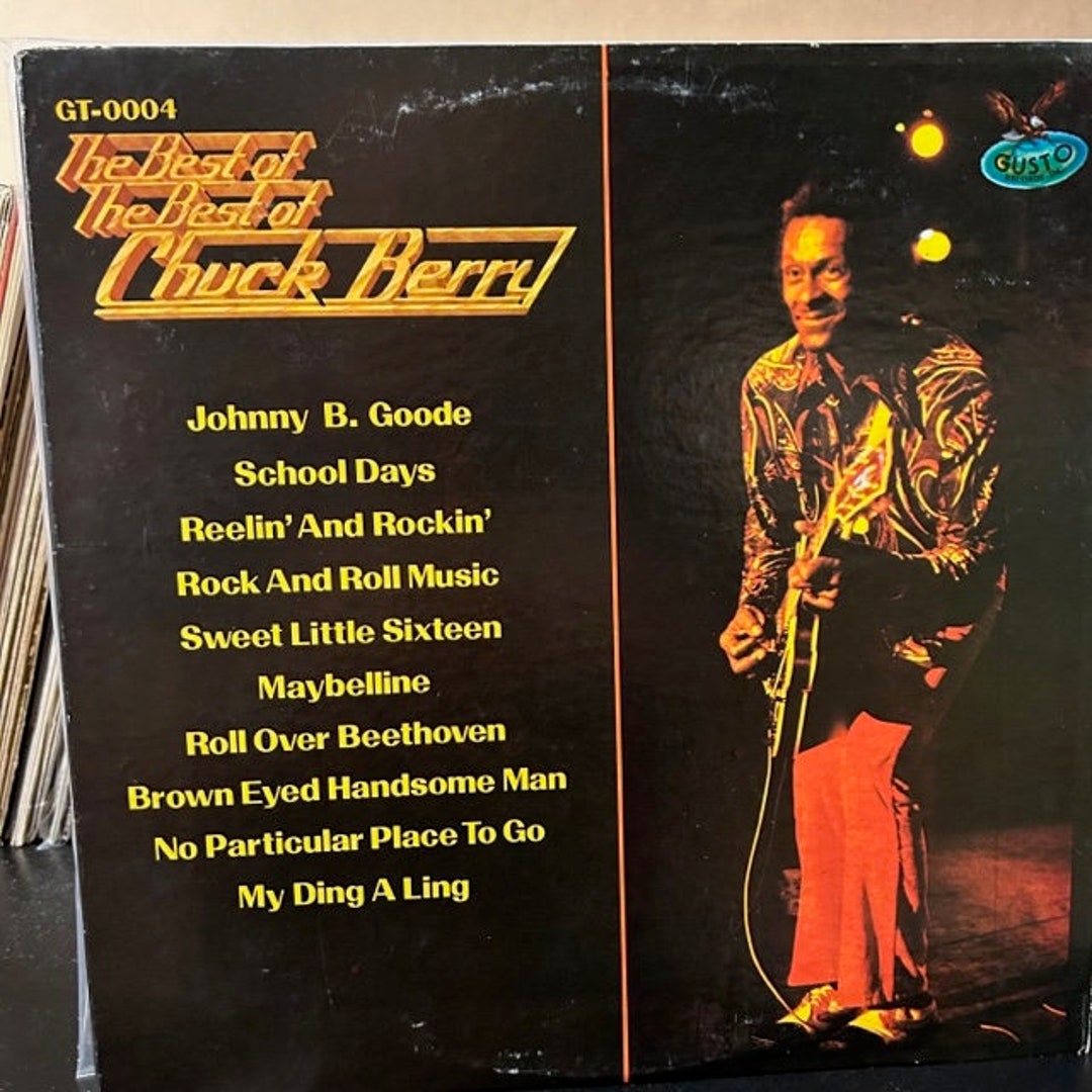 Chuck Berrythe Best of the Best of Chuck Berry Vintage Vinyl Greatest ...