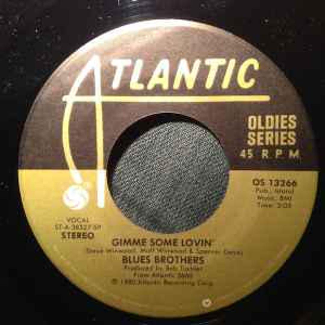 Blues Brothersgimme Some Lovin' / Rubber Biscuit Vintage Vinyl 7 45 Rpm ...