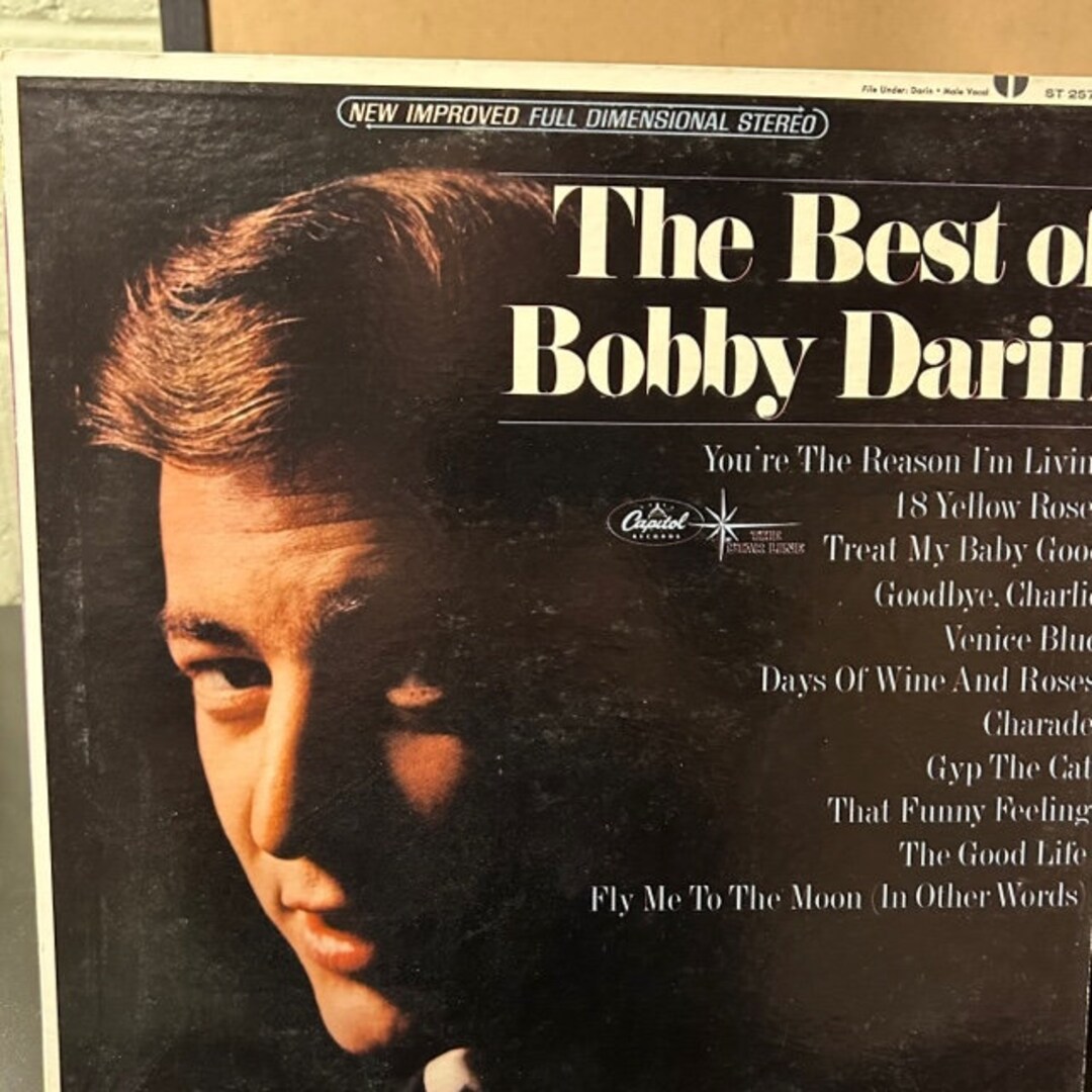 Bobby Darinthe Best of Bobby Darin Vintage Vinyl Record Album - Etsy