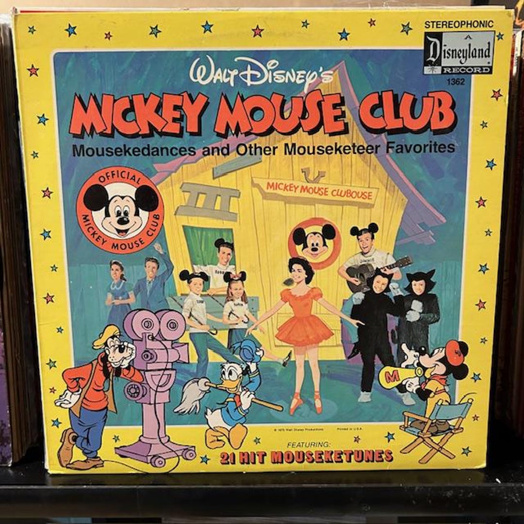 Mickey Mouse Clubmousekedances and Other Mouseketeers Favorites Vintage ...