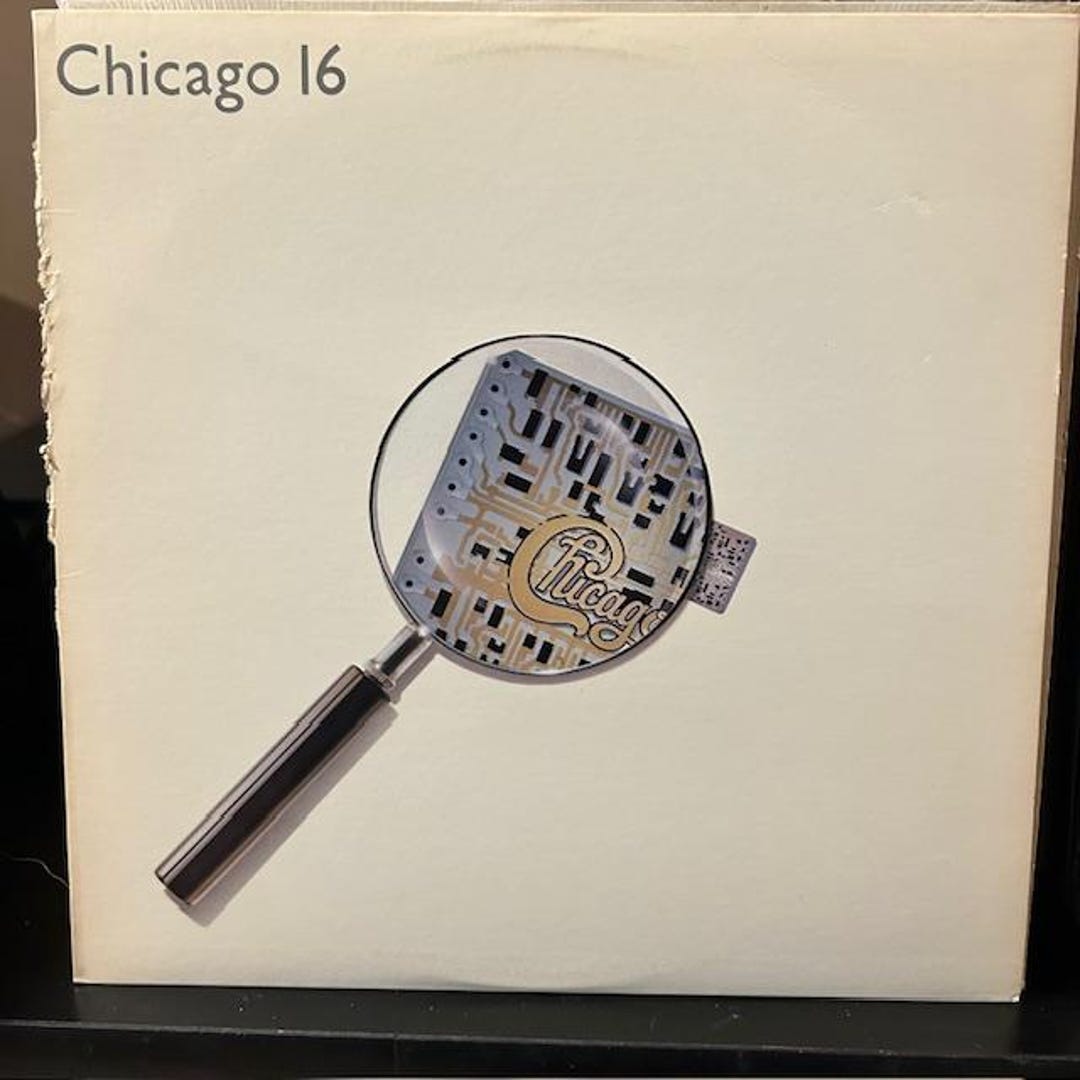 Chicago-"chicago 16" Vintage Vinyl Record Album - Etsy