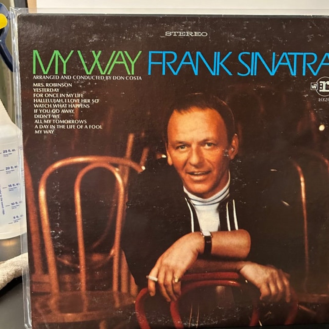 Frank Sinatra- "my Way" Vintage Vinyl Record Album - Etsy