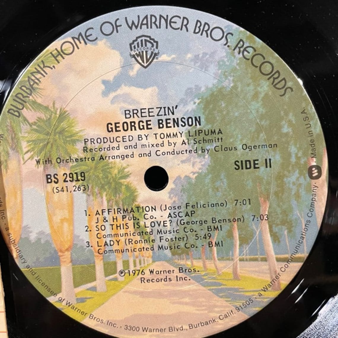 George Bensonbreezin' Vintage Vinyl Smooth - Etsy