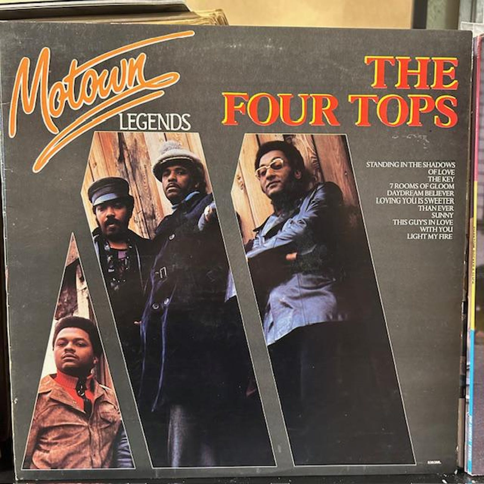 Four Tops-"motown Legends" Vintage Vinyl Record Album - Etsy