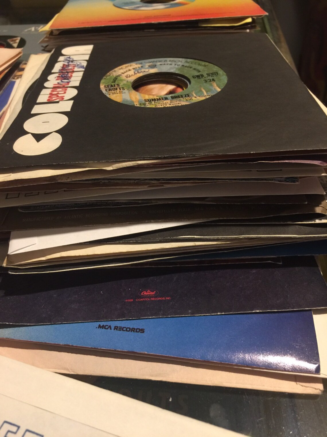 Lot 20 Random 45 Rpm 7 Records. Playable Vinyl Records in - Etsy UK