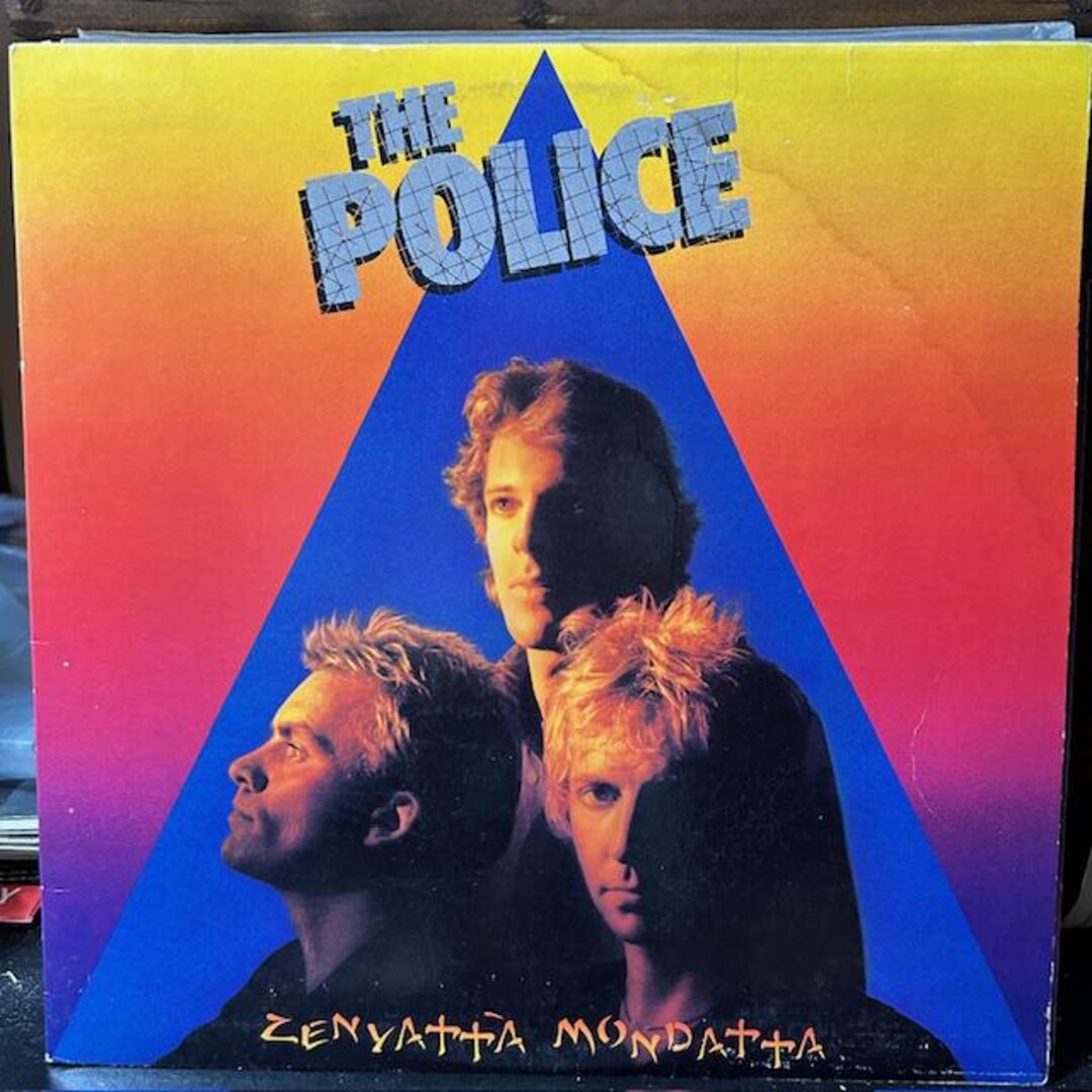 The Police-"zenyatta Mondatta" Vintage Vinyl Record Album..."don't ...