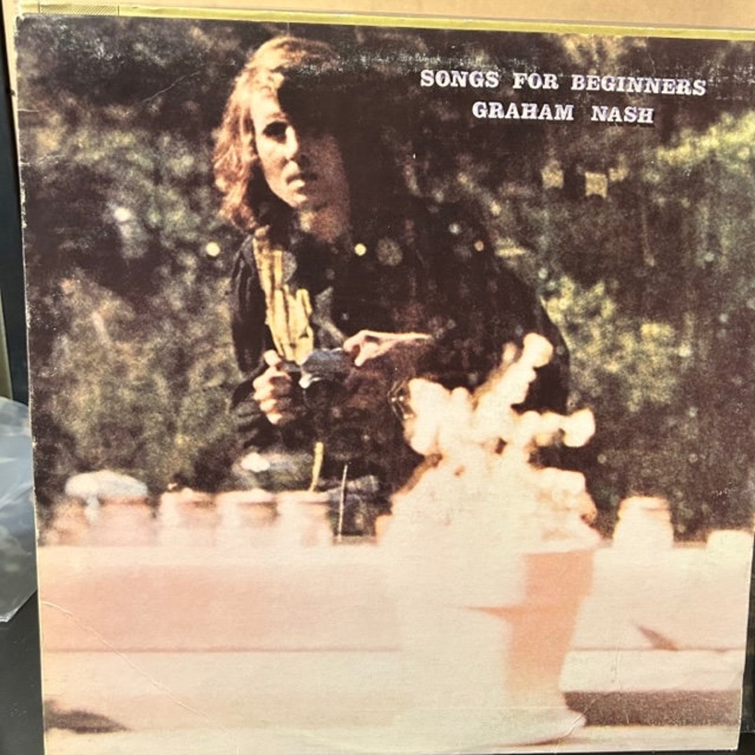 Graham Nash-"songs for Beginners" Vintage Vinyl Record Album - Etsy