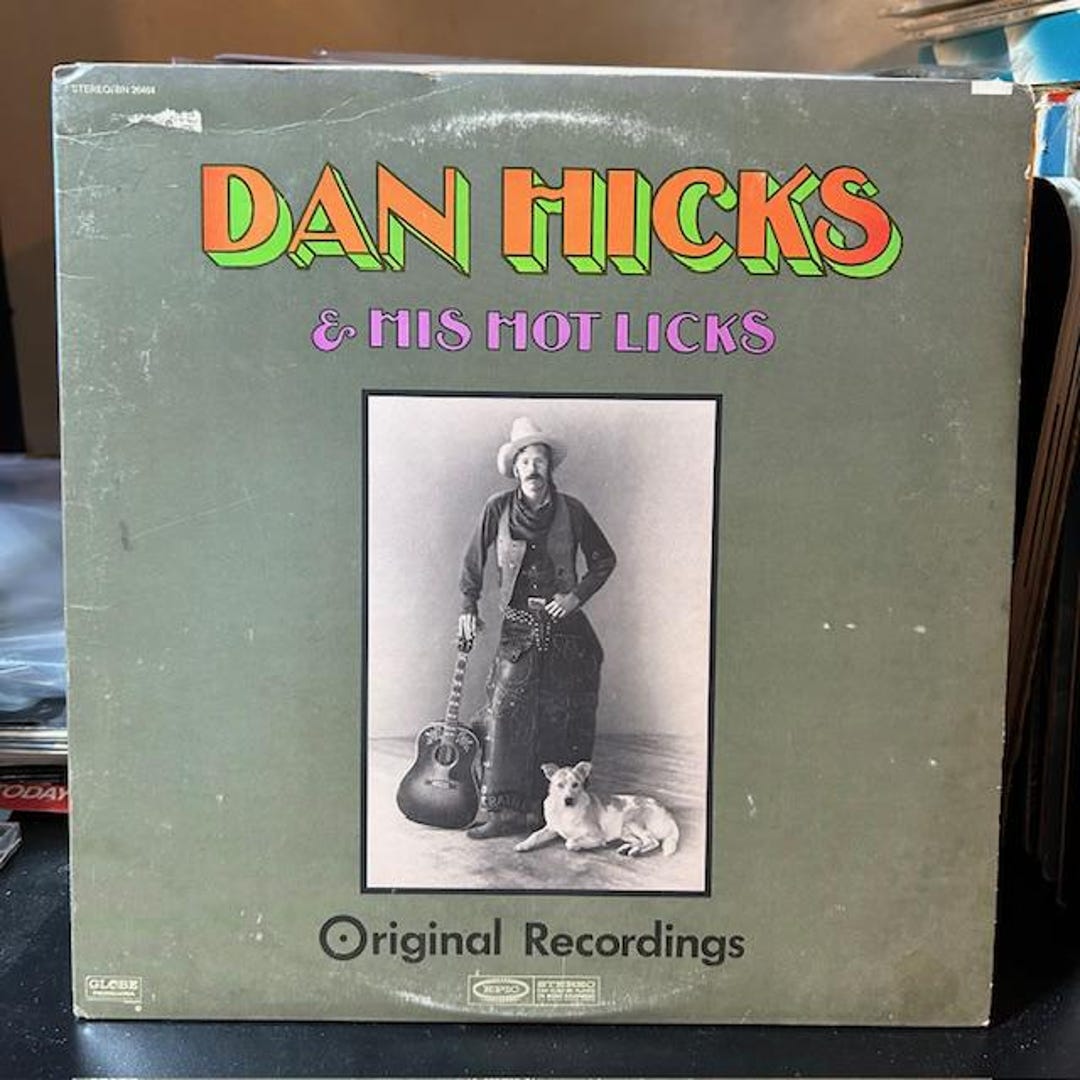 Dan Hicks and His Hot Licks-"dan Hicks and His Hot Licks" Vintage Vinyl Record Album - Etsy