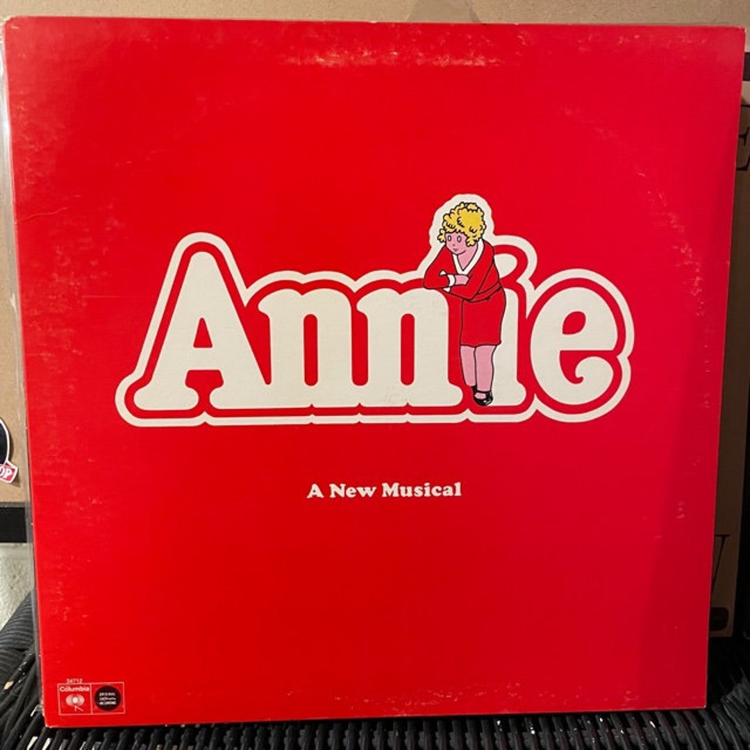 Annie Vinyl Record- "annie A New Musical" Original Movie Soundtrack ...