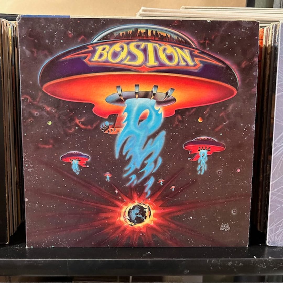 Boston-"boston" Vintage Vinyl Record Album, "more Than A Feeling ...