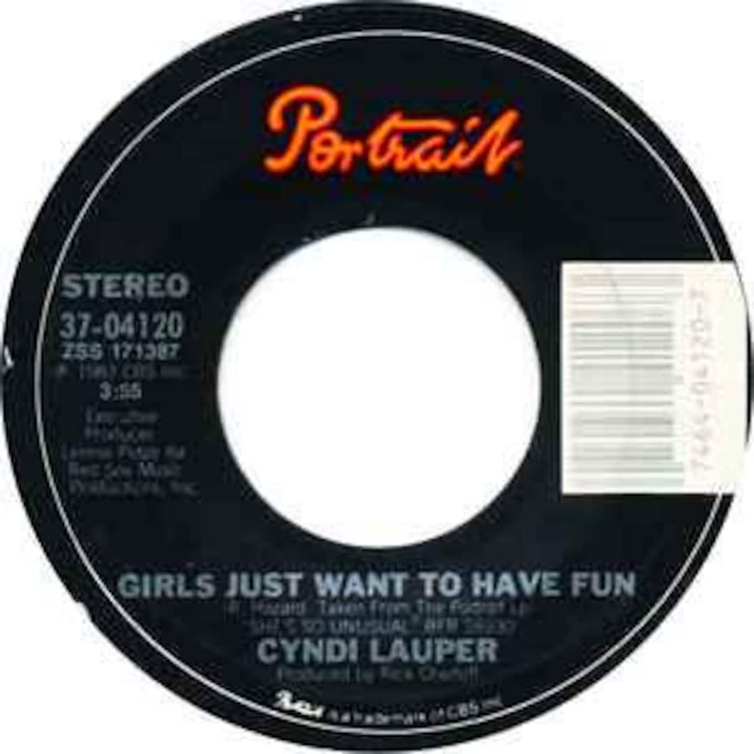 Cyndi Lauper-"girls Just Want to Have Fun / Right Track Wrong Train ...