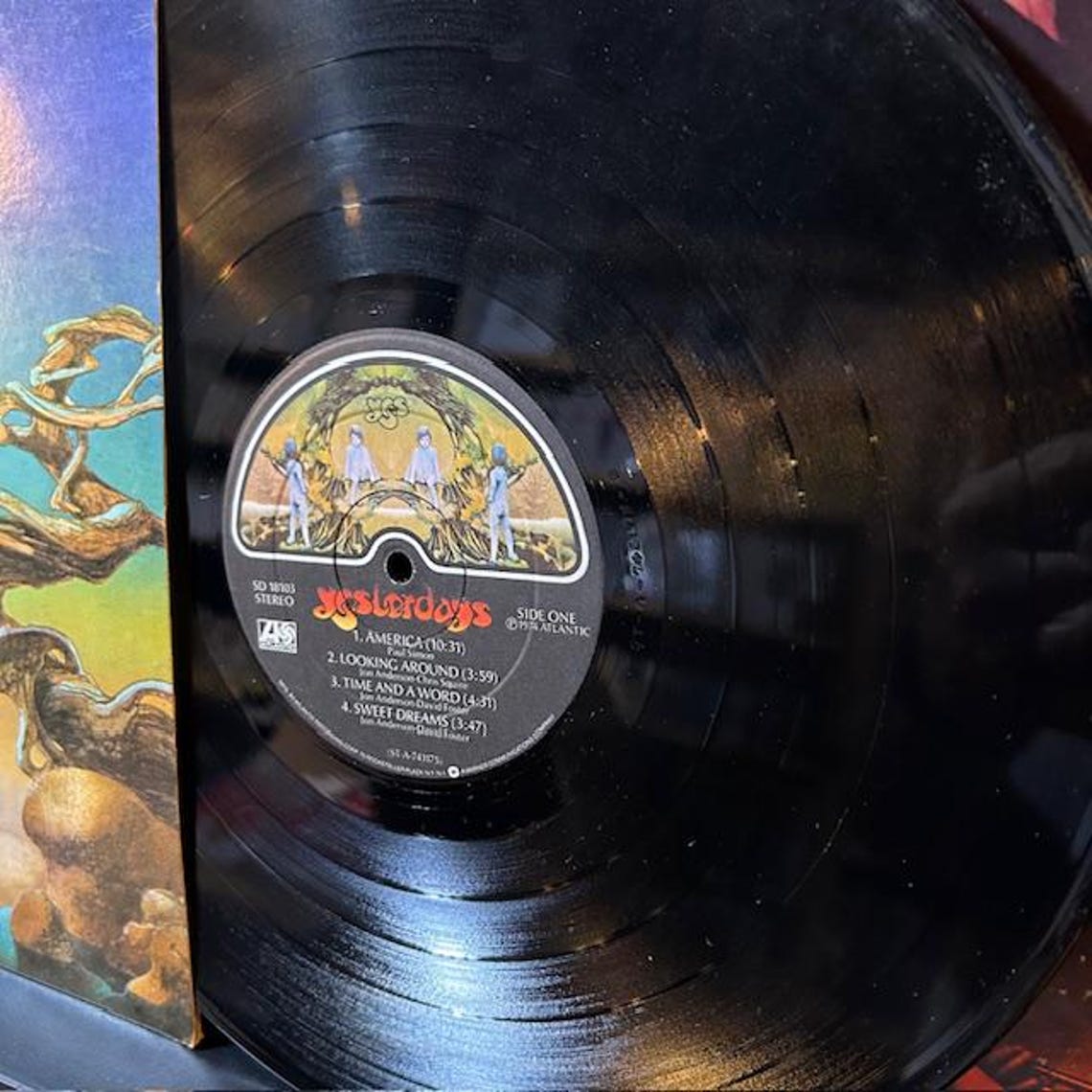 Yes-"yesterdays" Vintage Vinyl Record Album - Etsy