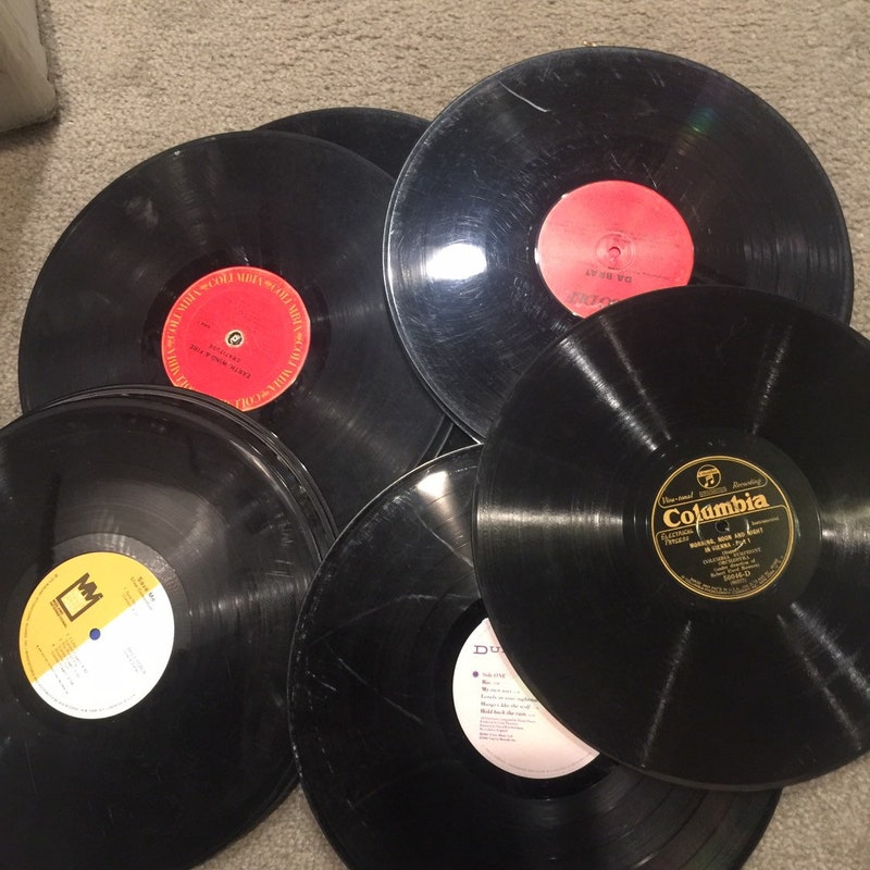 Fake Records for Decor - Etsy